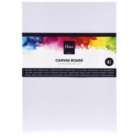 Canvas board A3